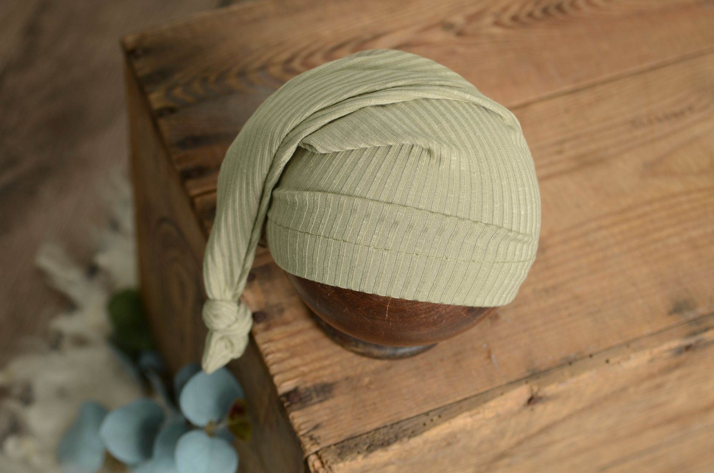 Olive green nightcap